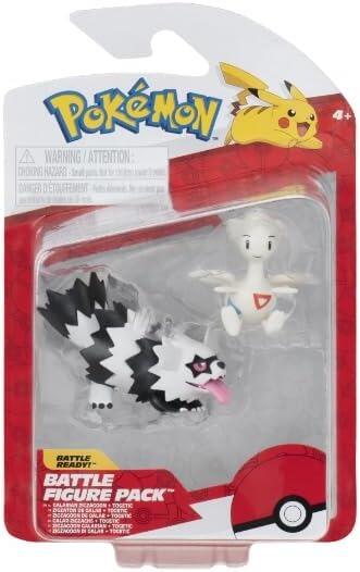 Pokémon Core Battle Figure Pack Feature Figure W20 - Galarian Zigzagoon ...