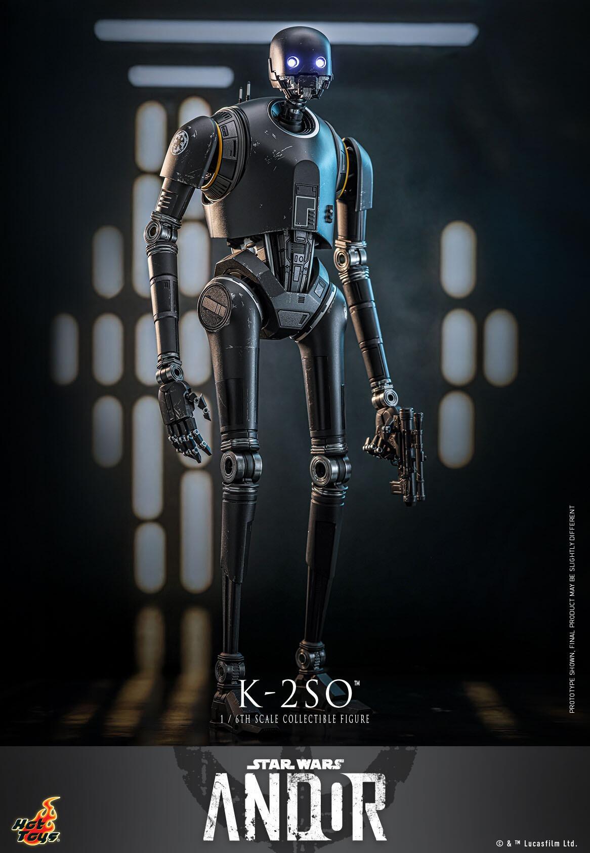 *PRE-ORDER K-2SO - Star Wars: Andor Hot Toys Collectibles 1/6 Scale ...