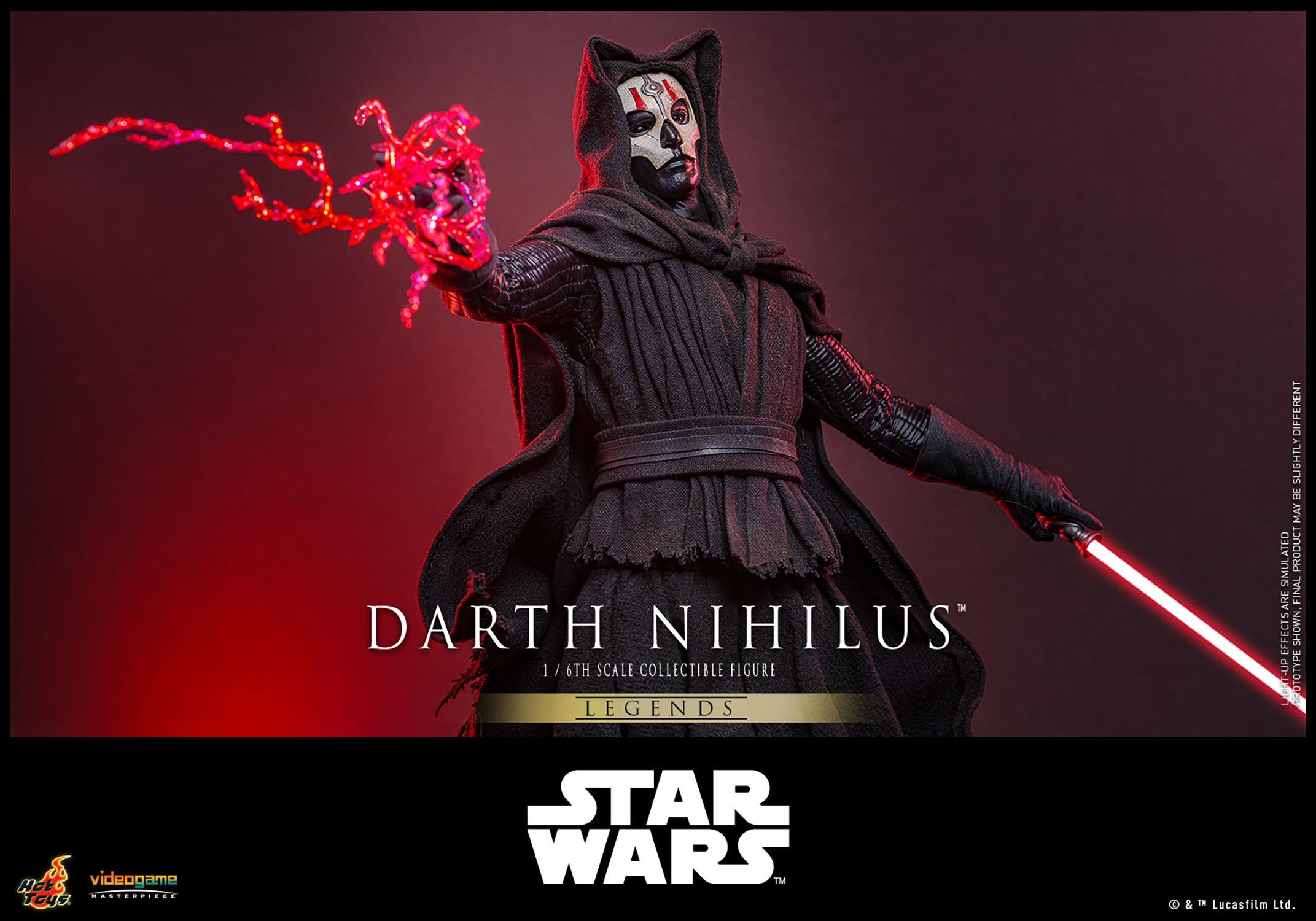 *PRE-ORDER Darth Nihilus - Star Wars Legends Hot Toys Collectibles 1/6 ...