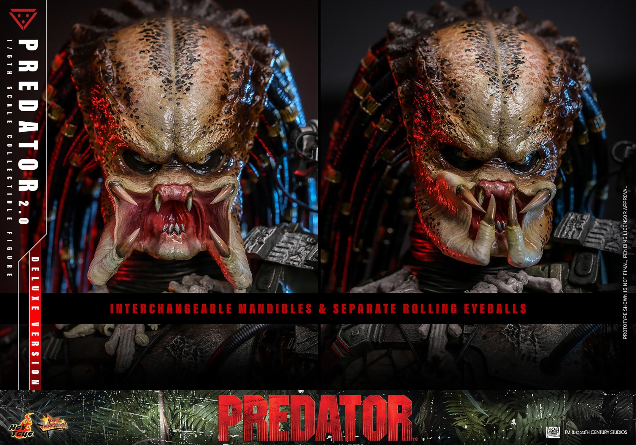 *PRE-ORDER Predator 2.0 Deluxe - Predator Hot Toys Collectibles 1/6 ...