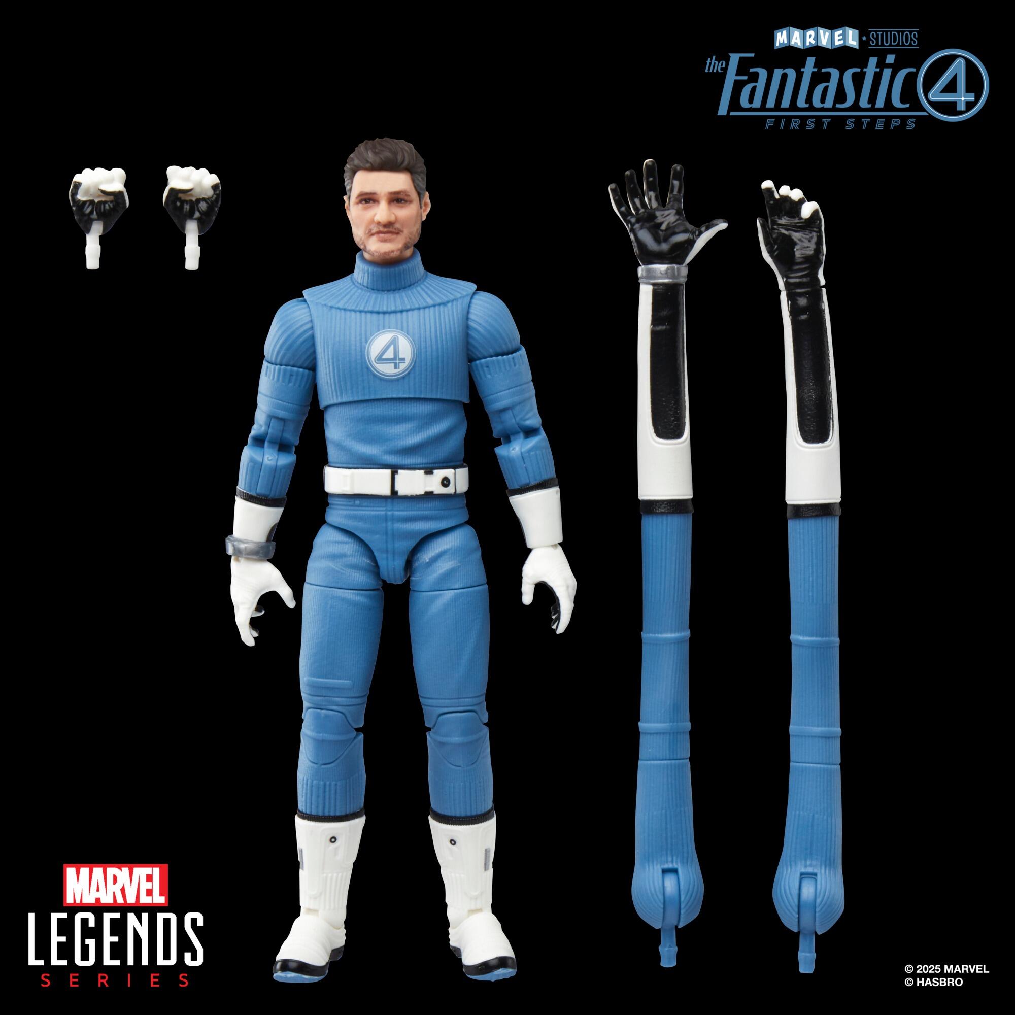 Marvel Legends The Fantastic 4 First Steps 6 Inch Action Figure - Mister Fantastic