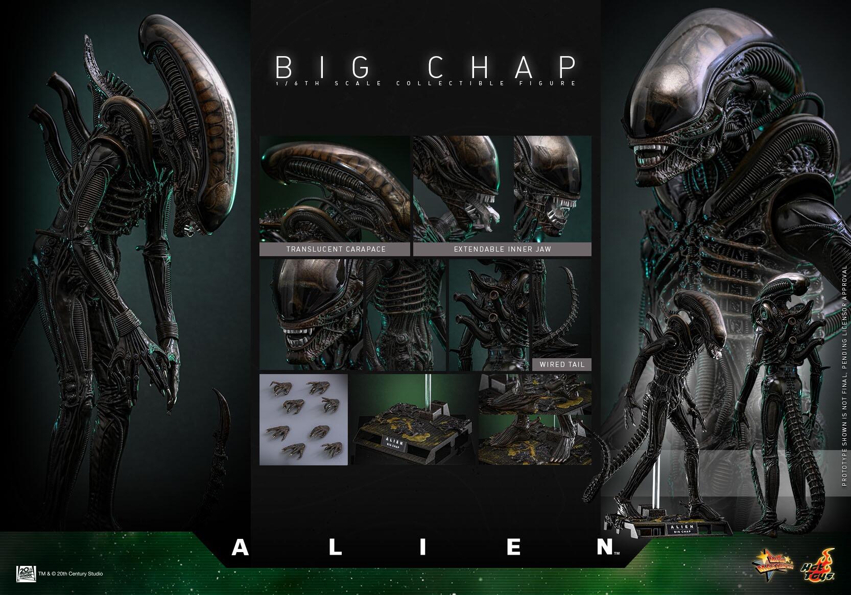 *PRE-ORDER Big Chap Xenomorph - Alien Hot Toys Collectibles 1/6 Scale ...