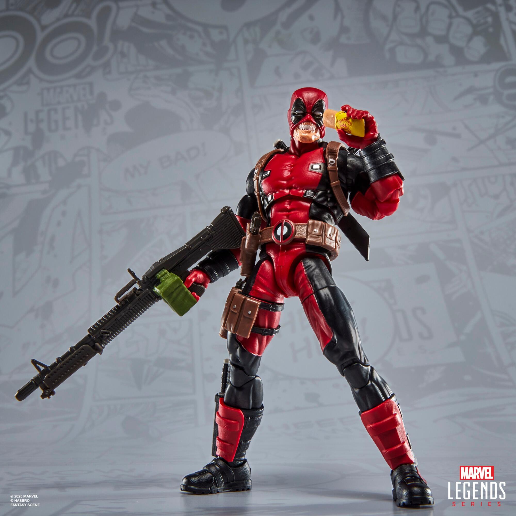 Marvel Legends Maximum Series 6 Inch Deluxe Action Figure - Deadpool
