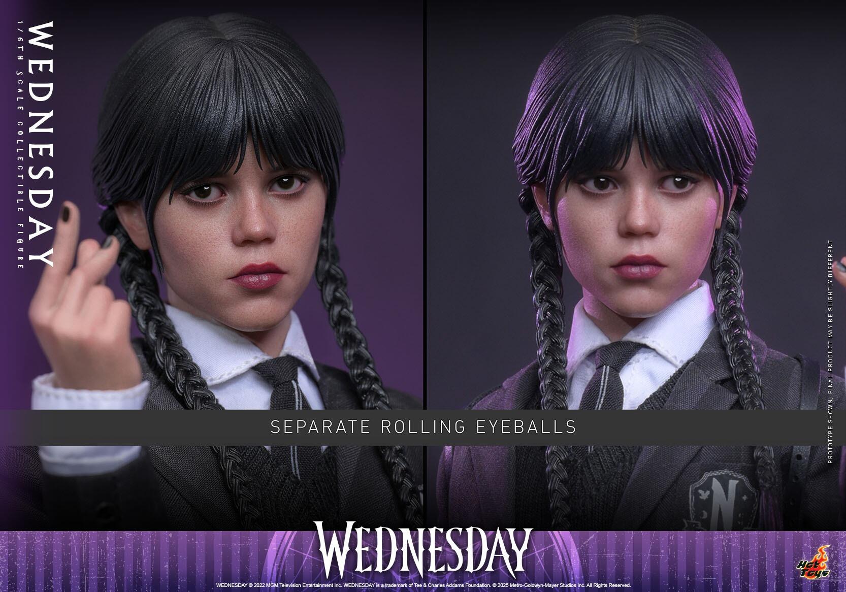 Wednesday Addams - Wednesday Hot Toys Collectibles 1/6 Scale Action Figure