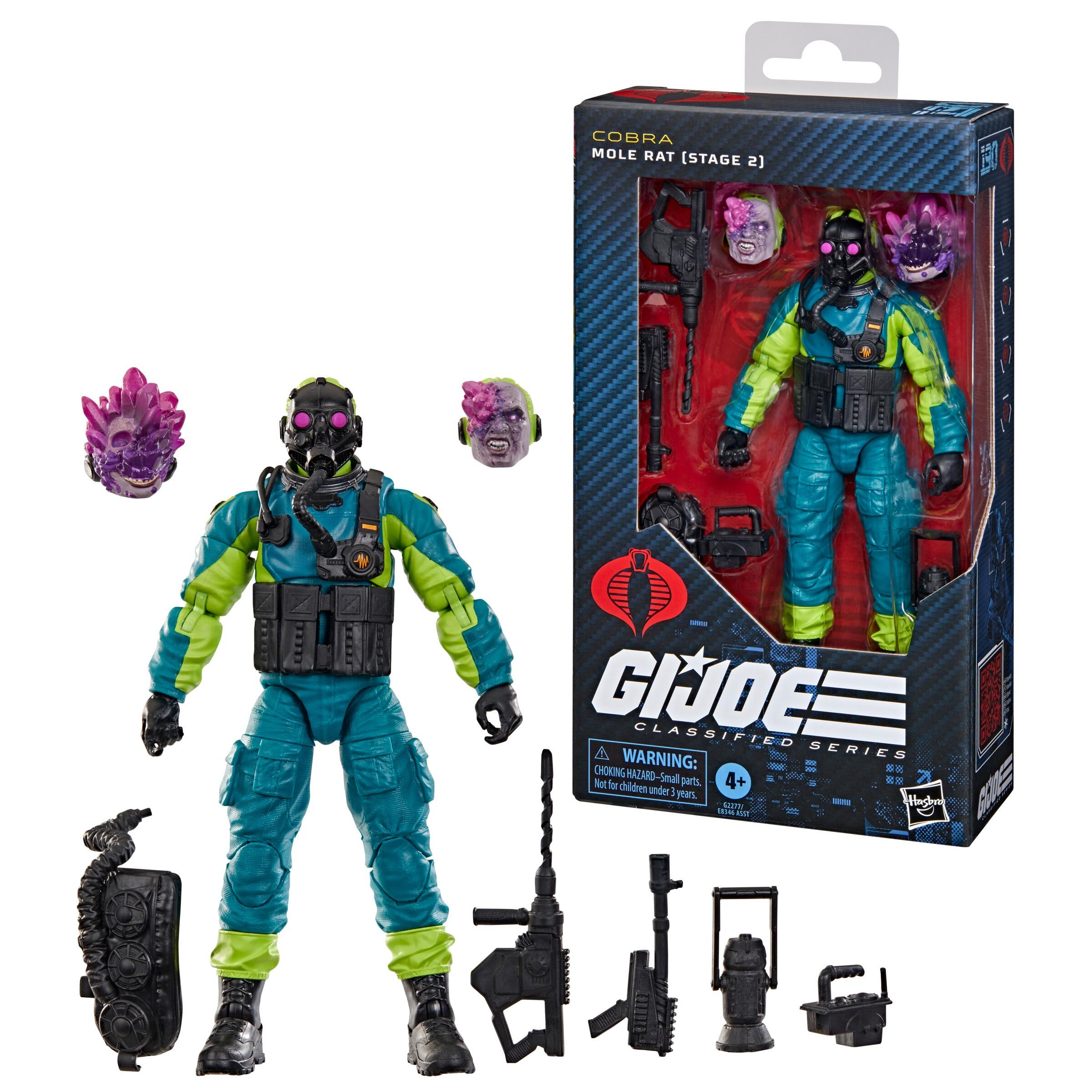 G.I. Joe Classified Series Action Figure - Cobra Mole Rat (Stage 2)