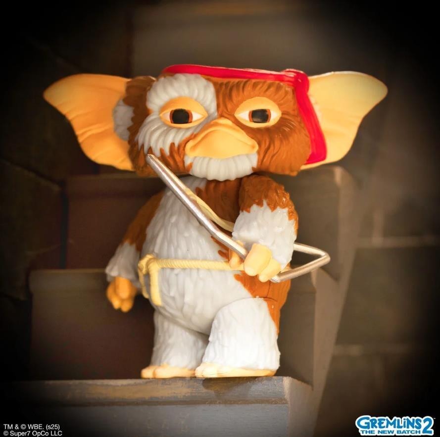 Gremlins ReAction Action Figures - Battle Ready Gizmo (Character Card)