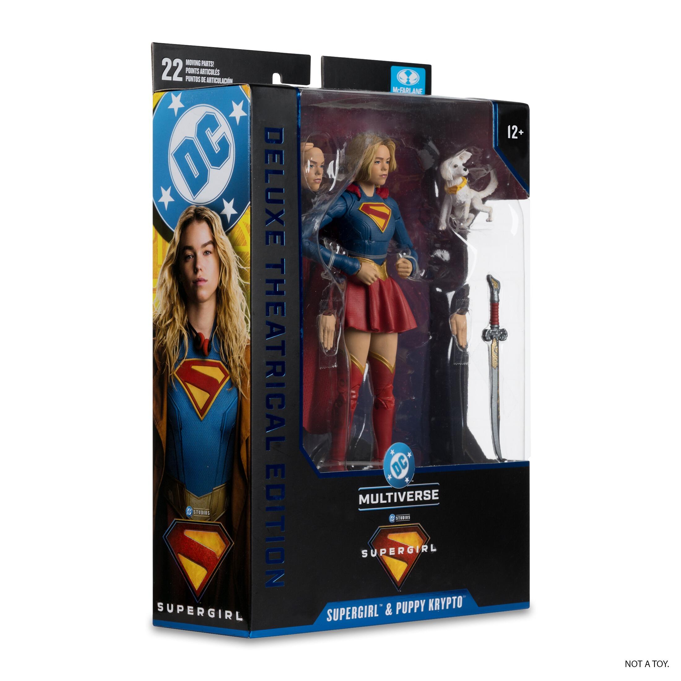 DC Multiverse 7 Inch Deluxe Theatrical Supergirl Movie Action Figure ...
