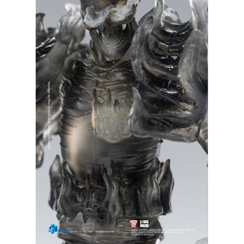 HIYA Toys Judge Dredd 1:18 scale Action Figures - Black & White Judge Fire