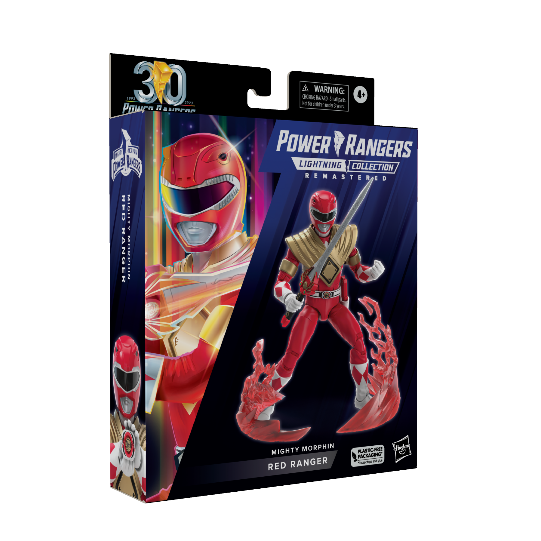 Power Rangers Lightning Collection Action Figure - Mighty Morphin Red ...