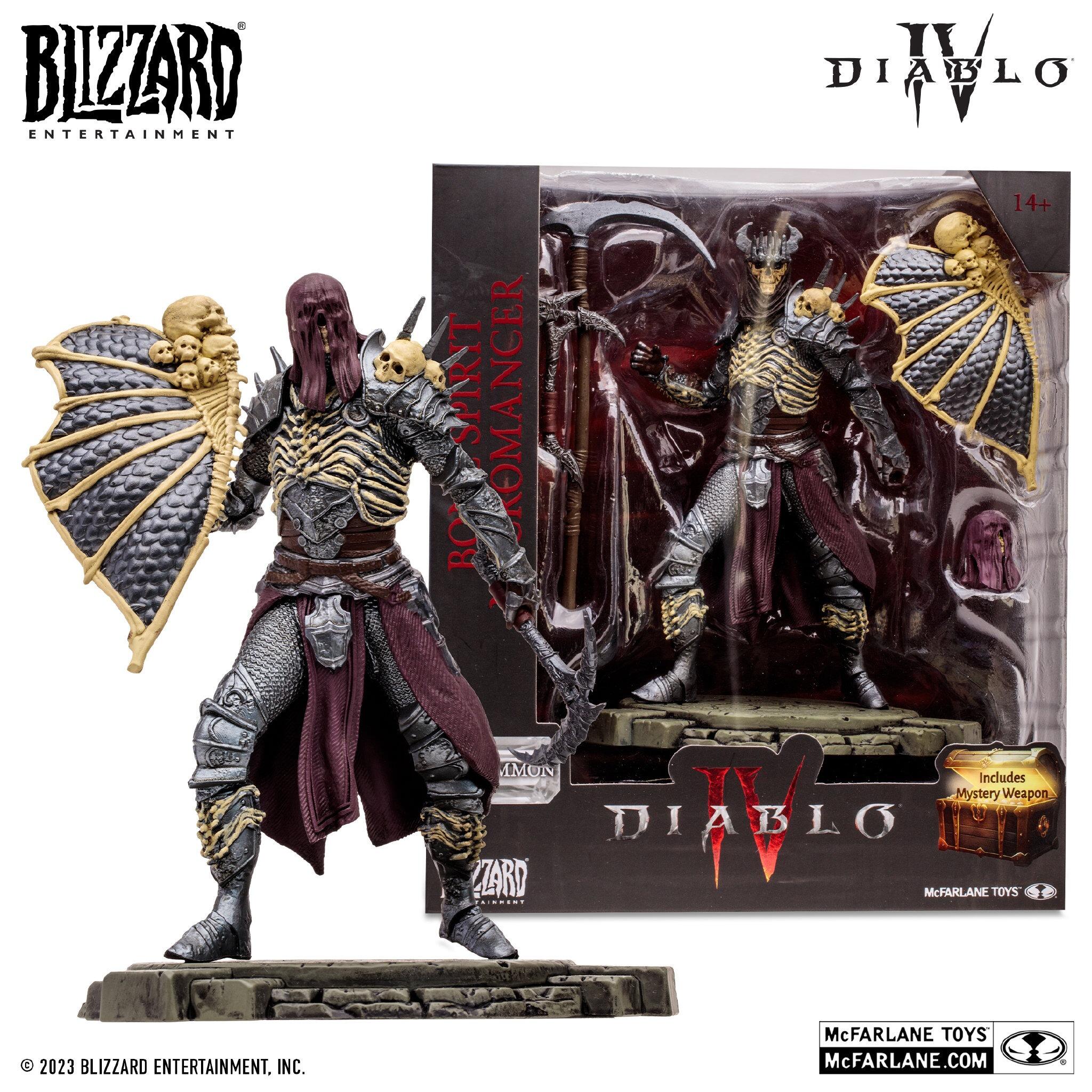 Diablo IV 6 Inch Scale Posed Figure Wave 1 - Bone Spirit Necromancer