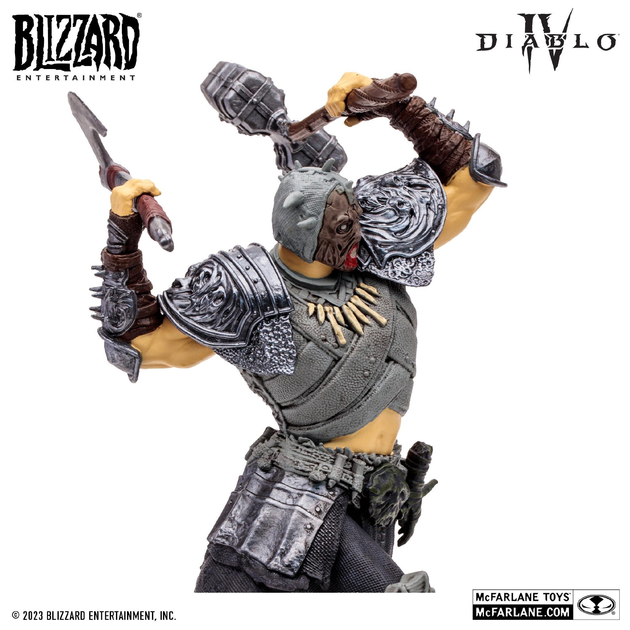 Diablo IV 6 Inch Scale Posed Figure Wave 1 - Whirlwind Barbarian (Epic)