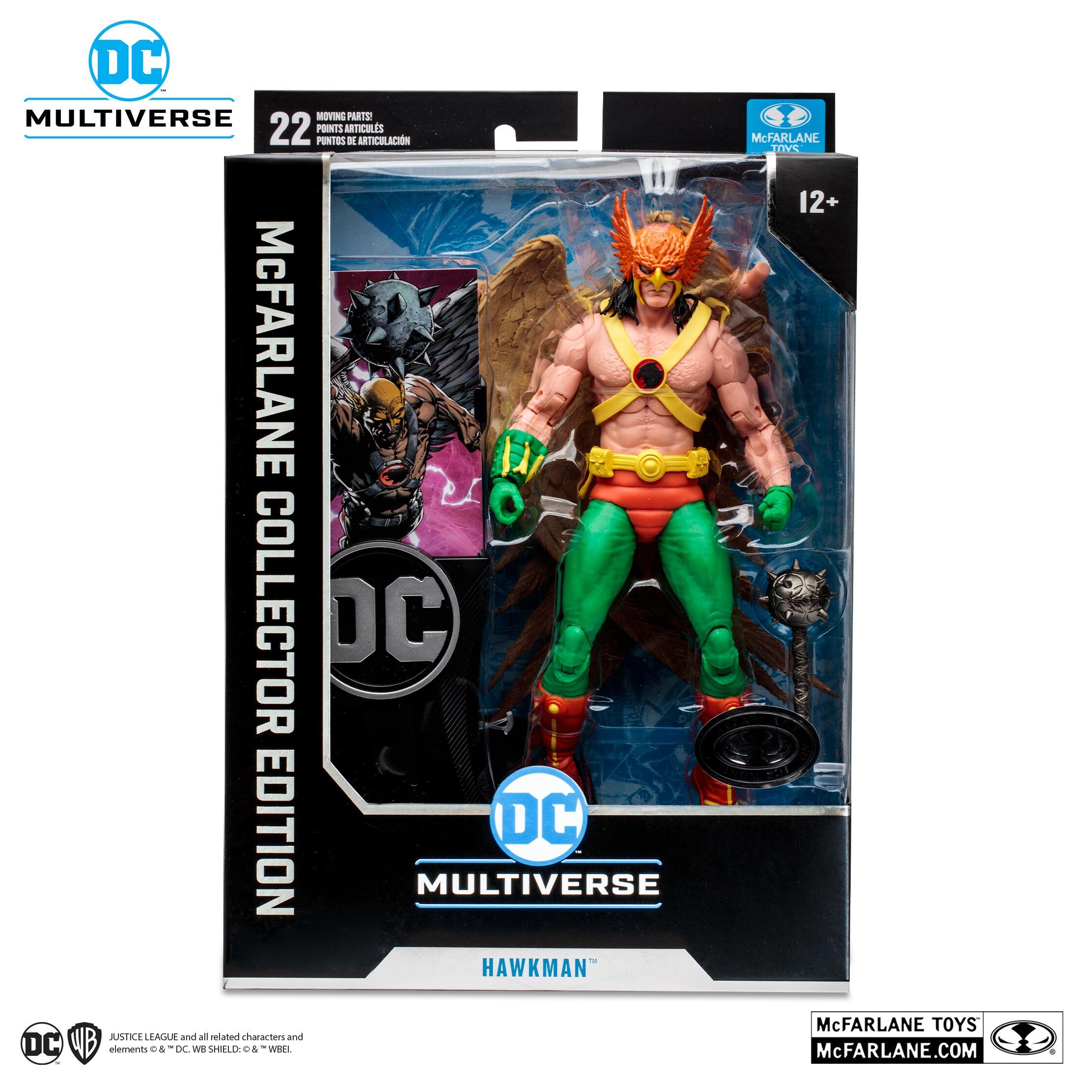 DC Multiverse 7 Inch Action Figure Wave 2 - Hawkman Zero Hour (Platinum ...