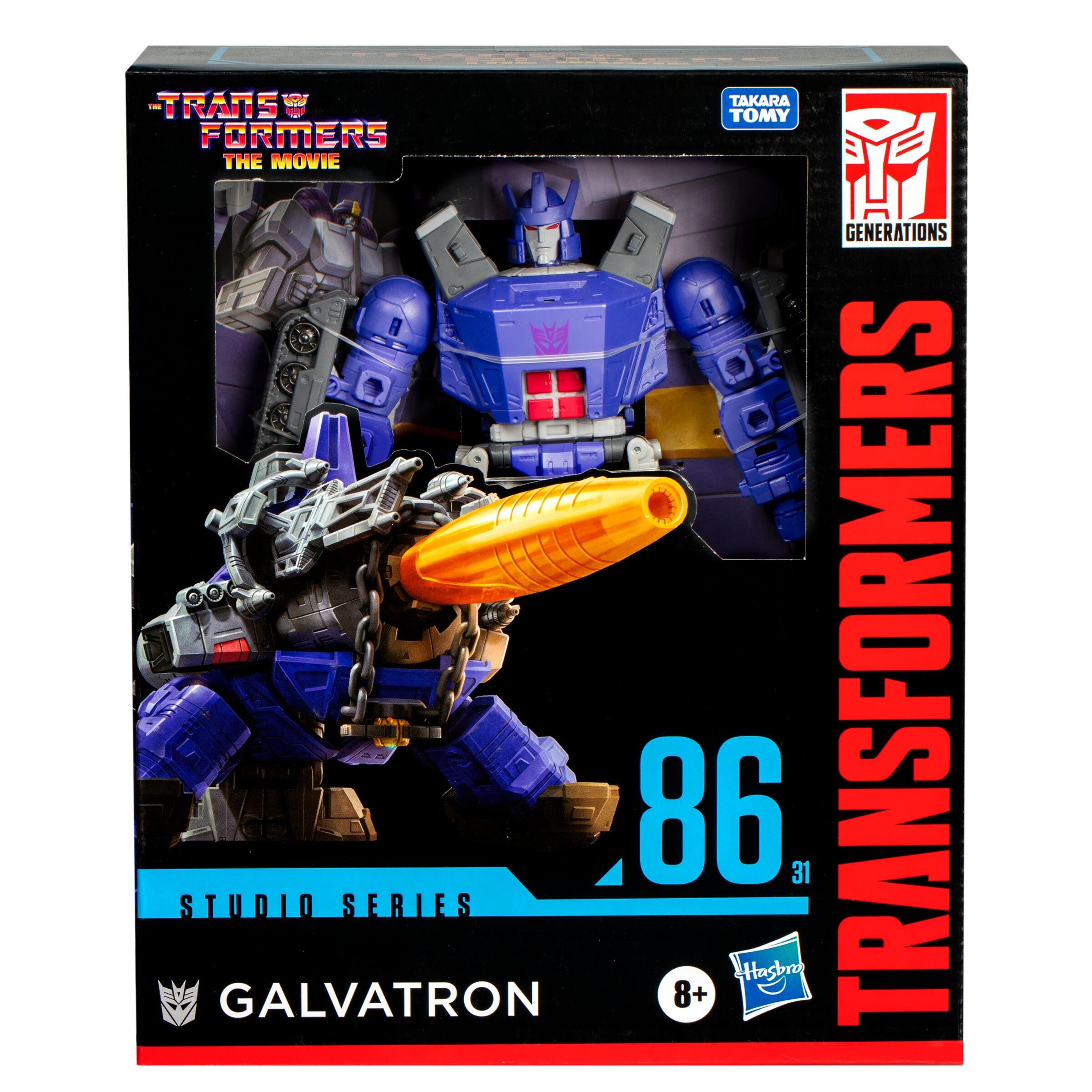 Transformers Studio Series 86 Leader Class Action Figure - Galvatron
