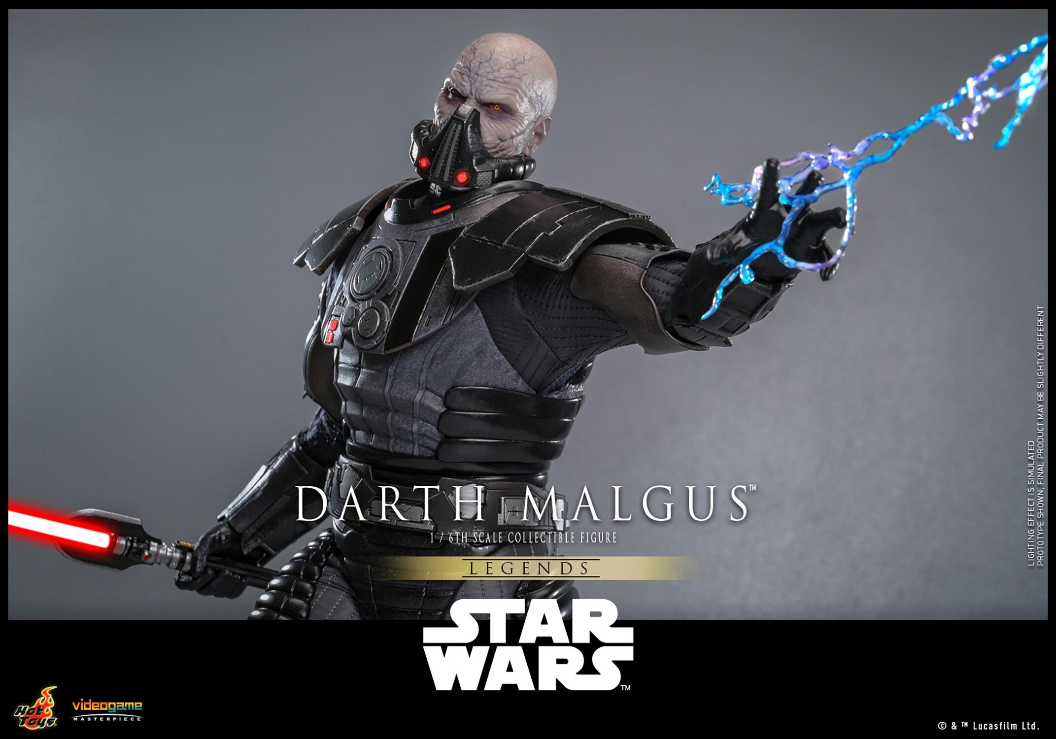 *PRE-ORDER Darth Malgus - Star Wars Legends Hot Toys Collectibles 1/6 ...