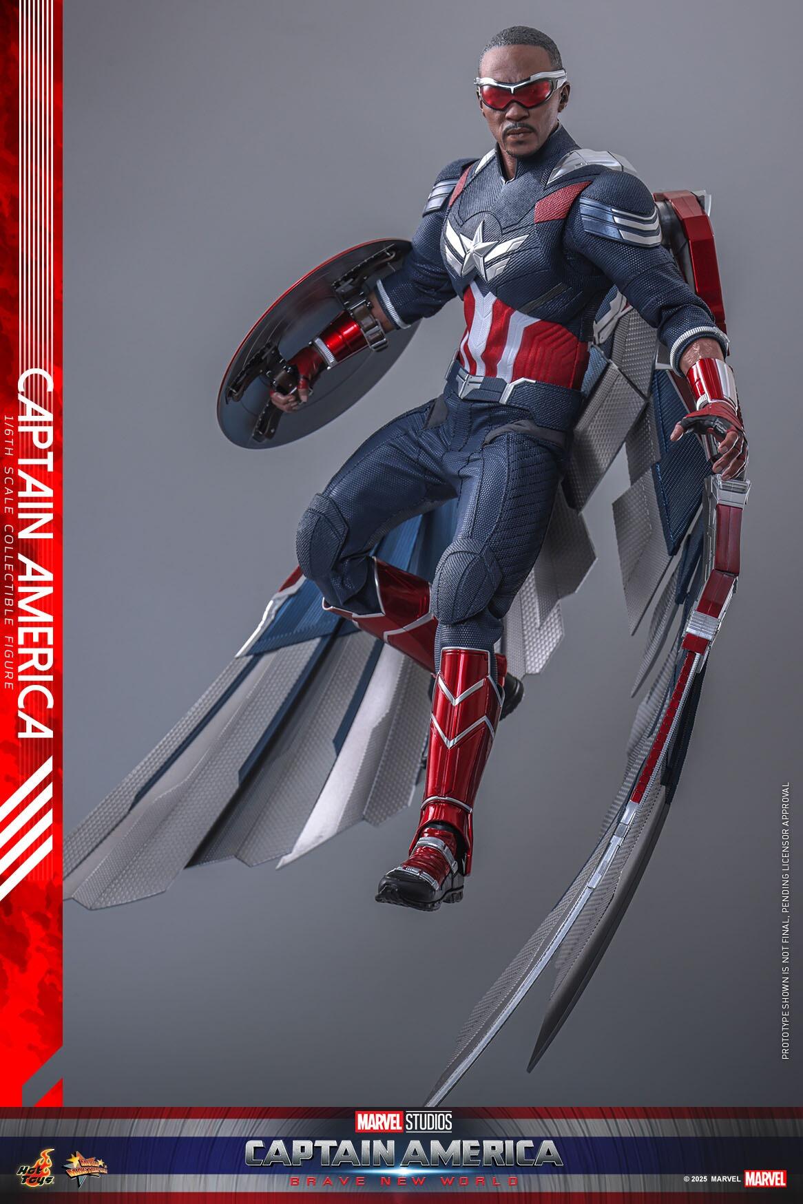 Captain America - Marvel Captain America: Brave New World Hot Toys ...