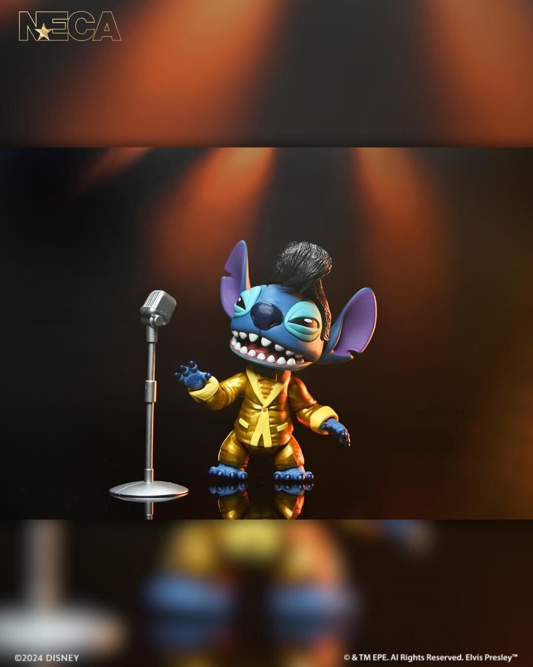 Lilo & Stitch Ultimate 7 Inch Scale Action Figure - Stitch (Elvis Gold ...