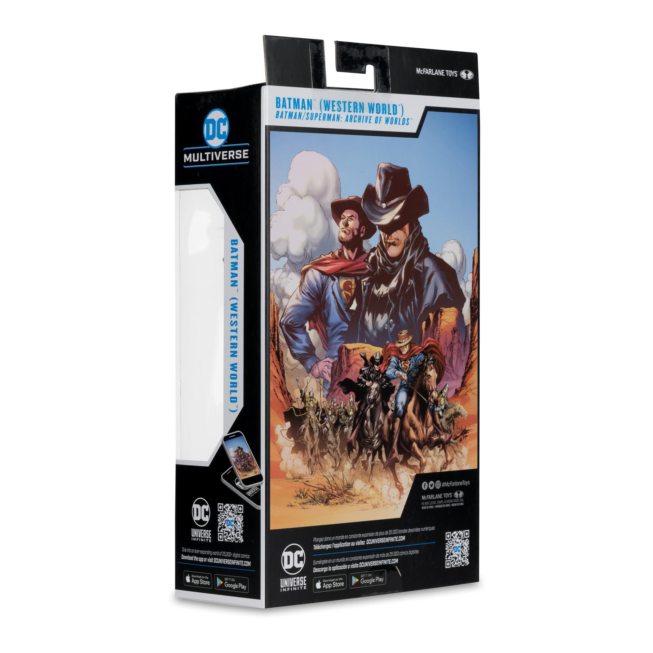 DC Multiverse 7 Inch Action Figure - Cowboy Batman (Western World)