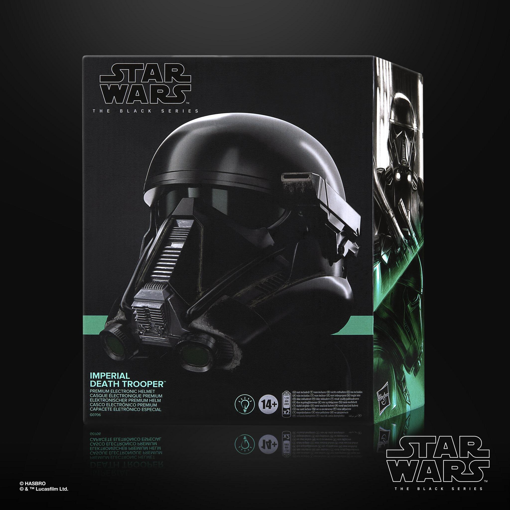 Star Wars Black Series Premium Electronic Helmet - Imperial Death Trooper
