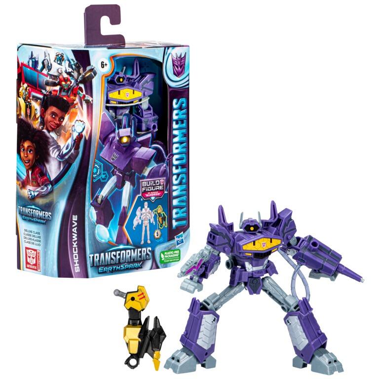 Transformers Earth Spark Deluxe Action Figure - Shockwave (BAF Dr ...