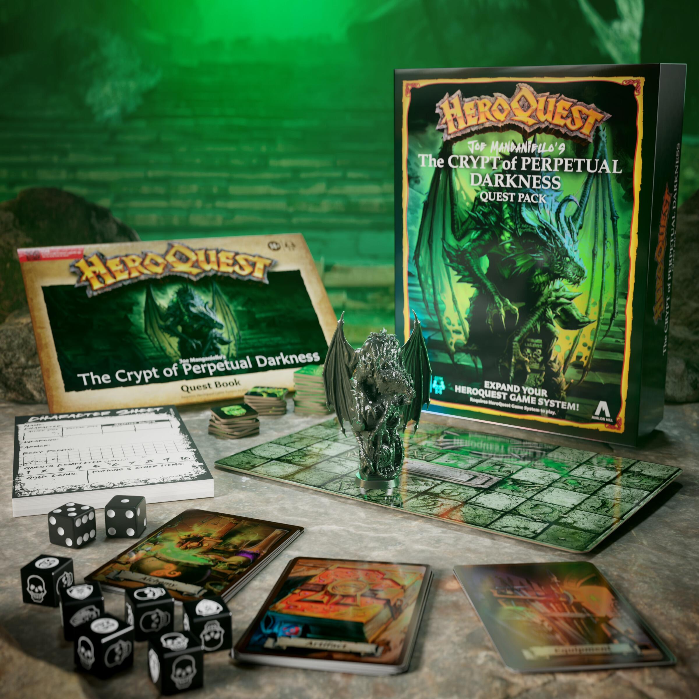 Heroquest Game System Quest Pack - Joe Manganiello's The Crypt Of ...