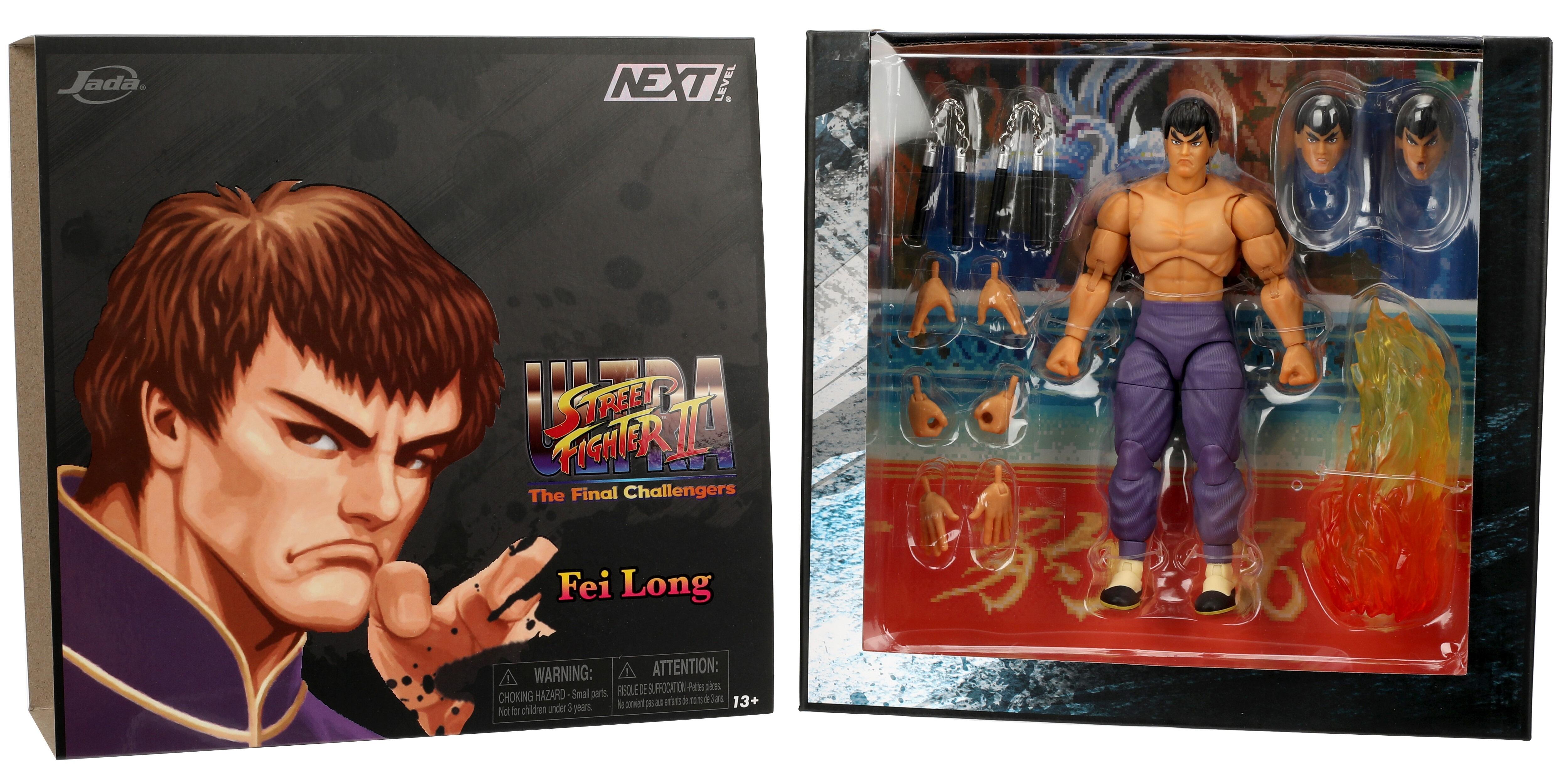 Ultra Street Fighter II Exclusive 6 Inch Deluxe Action Figure - Fei ...