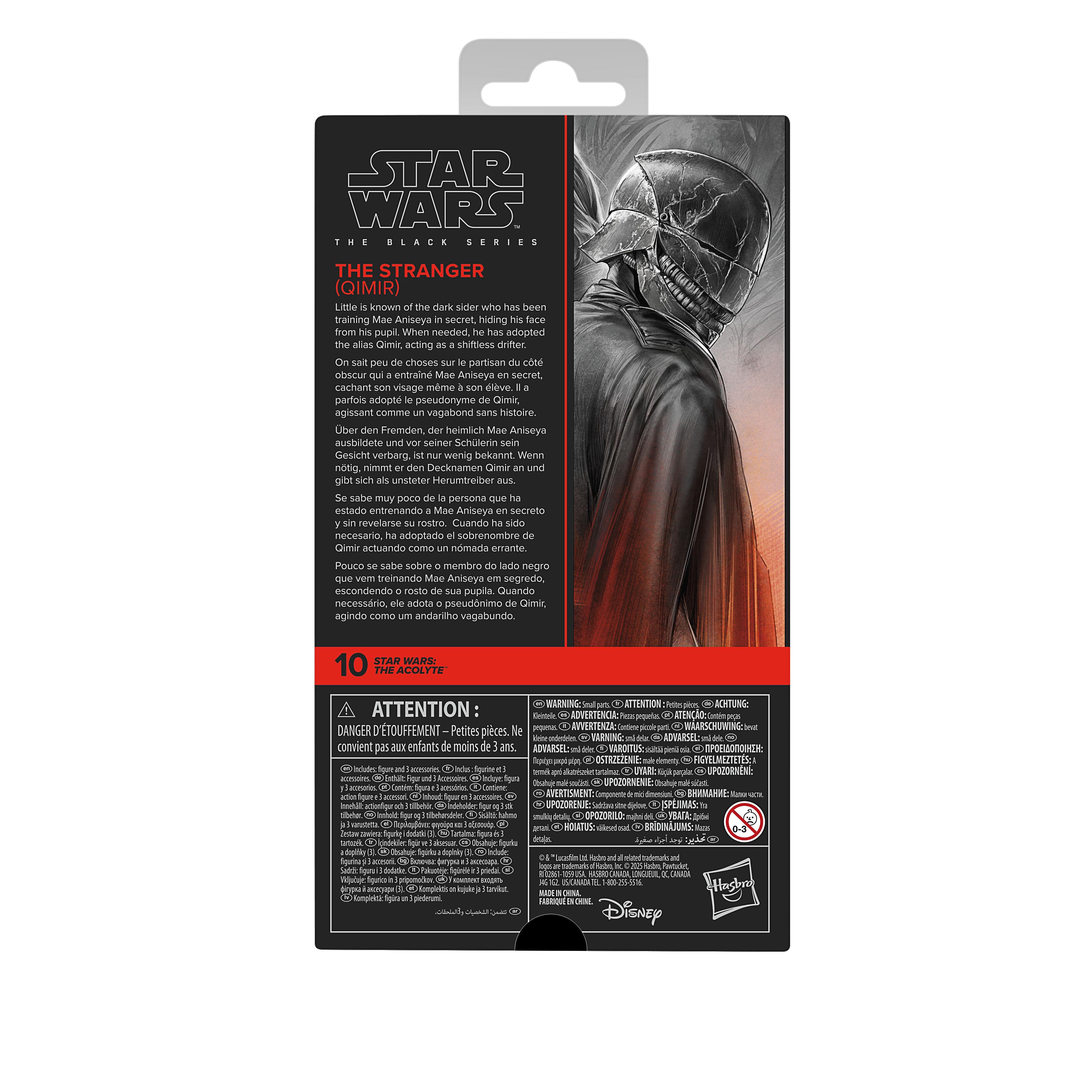 Star Wars Black Series 6 Inch Action Figure Wave 48 - The Stranger (Qimir)