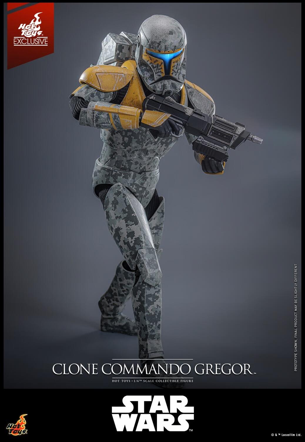 *PRE-ORDER Clone Commando Gregor - Star Wars: The Clone Wars Hot Toys ...