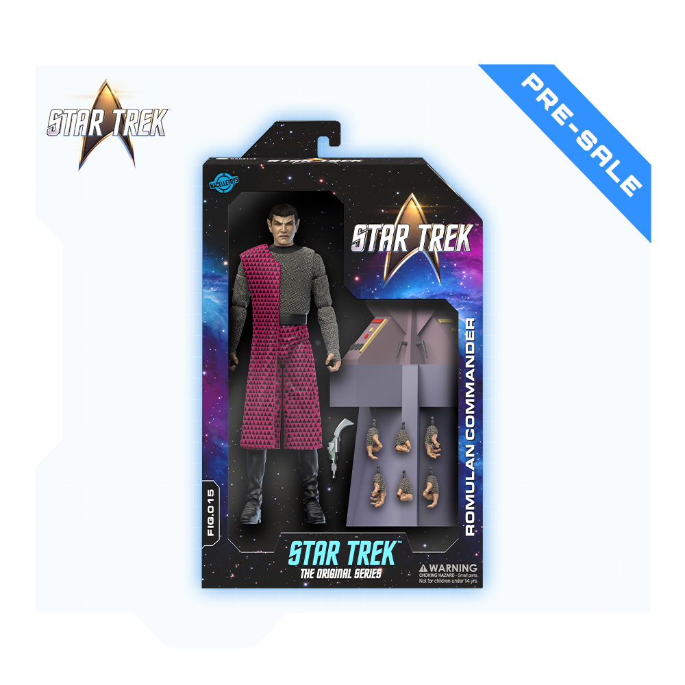 *PRE-ORDER Star Trek Action Figure Wave 2 - Romulan Commander