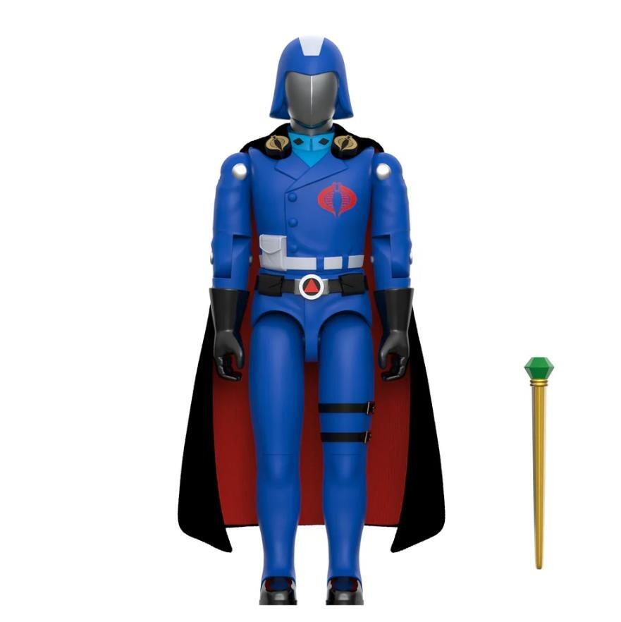 G.I. Joe ReAction+ Action figure Wave 6 - Cobra Commander (Black Cape ...