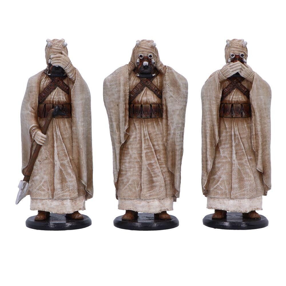 Star Wars 5.5 Inch Resin Collectible Figurine Set - Three Wise Tusken ...