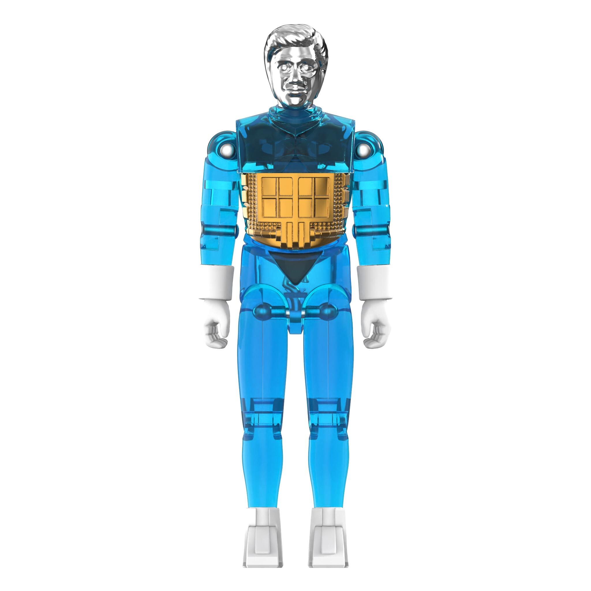 Micronauts ReAction+ Action figure Wave 03 - Time (Translucent Blue)