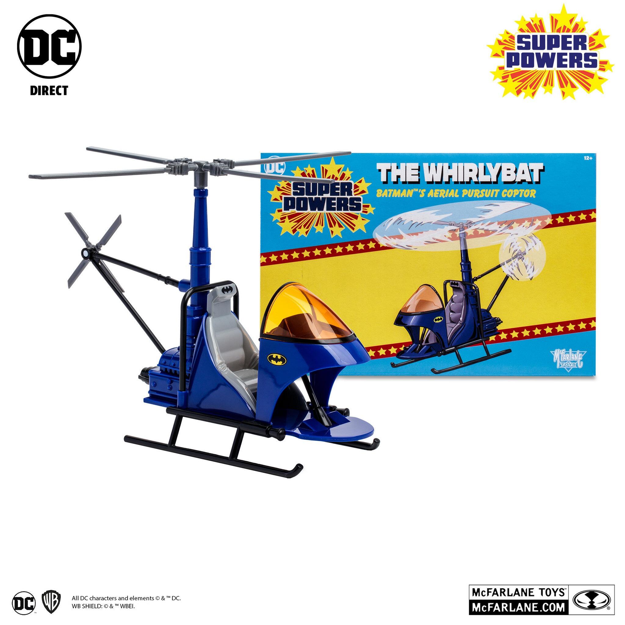DC Direct: Super Powers Vehicle Wave 3 - The Whirly Bat (Batman Aerial ...