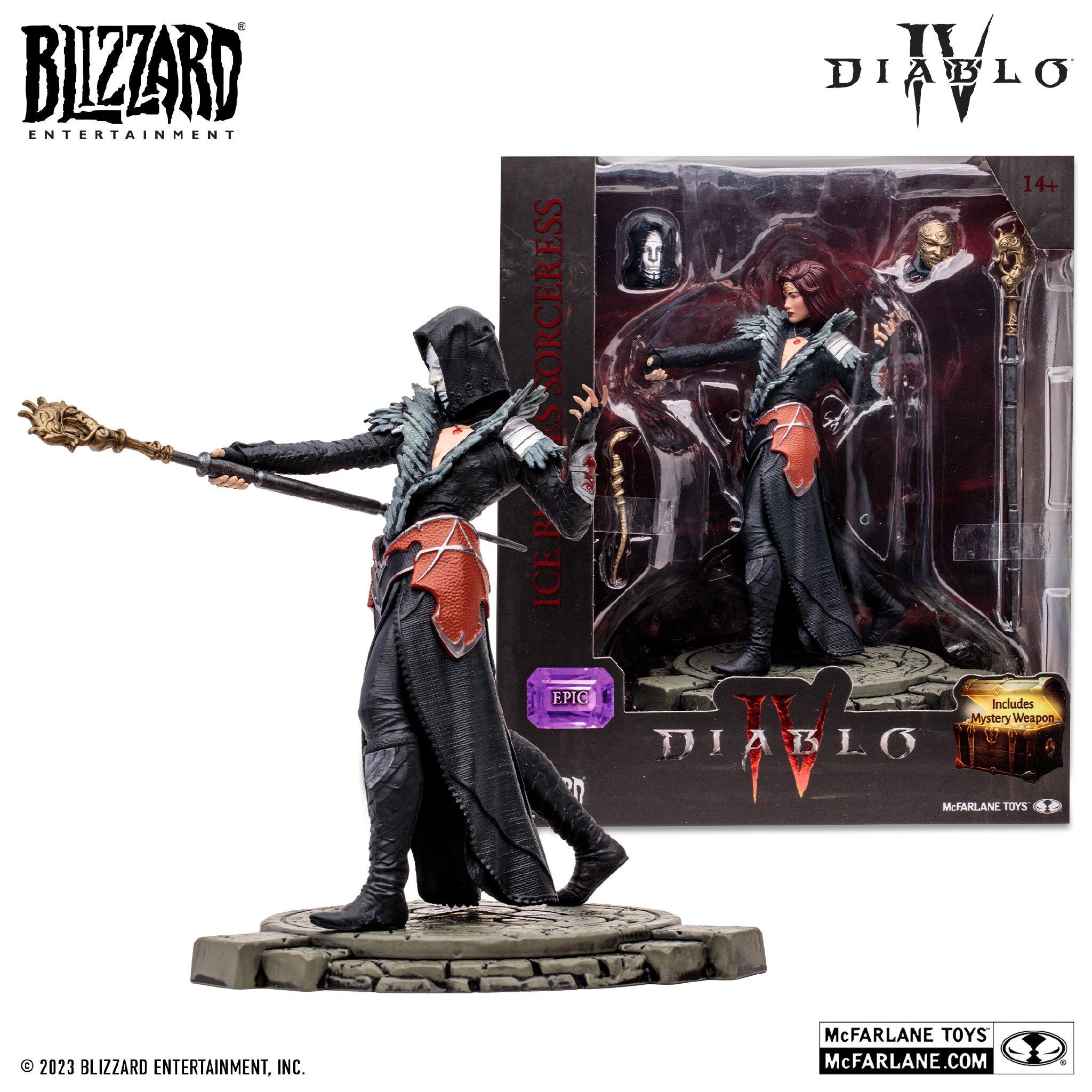 Diablo IV 6 Inch Scale Posed Figure Wave 1 - Ice Blades Sorceress (Epic)