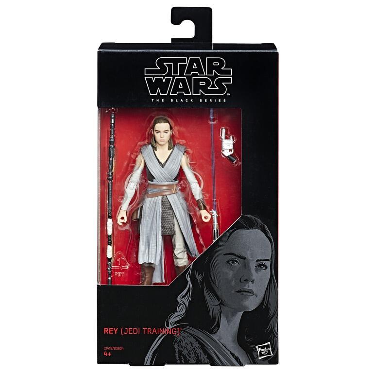 NON MINT Star Wars Black Series 6 Inch Action Figure Wave 12 Rey Jedi Training