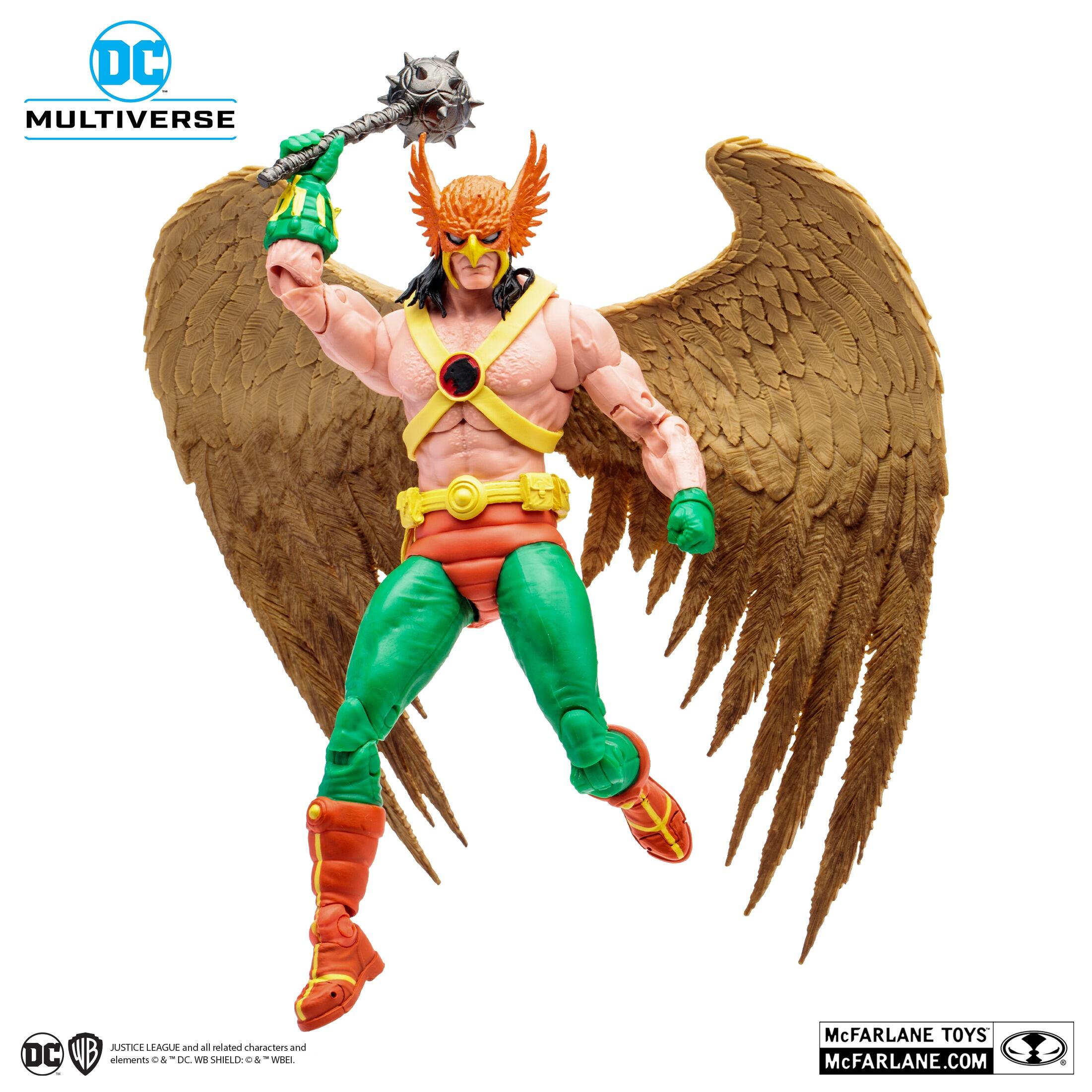 DC Multiverse 7 Inch Action Figure Wave 2 - Hawkman Zero Hour (Platinum ...