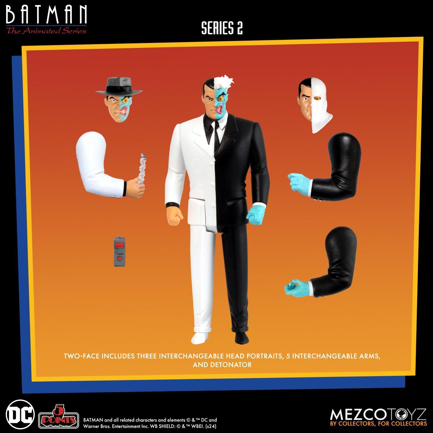Batman animated series two face figure store