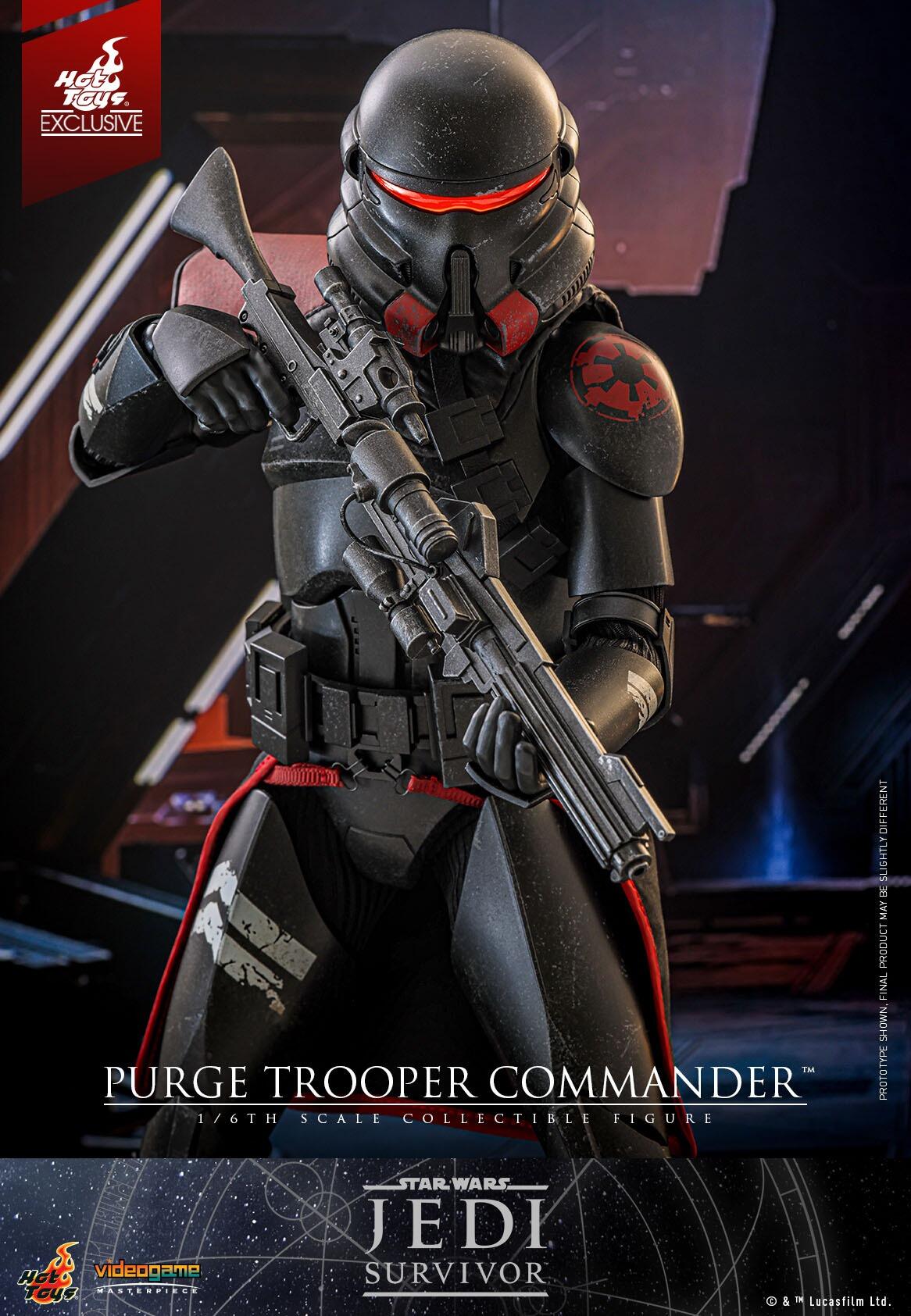 Purge Trooper Commander - Star Wars: Jedi Survivor Hot Toys Exclusive Collectibles 1/6 Scale ...