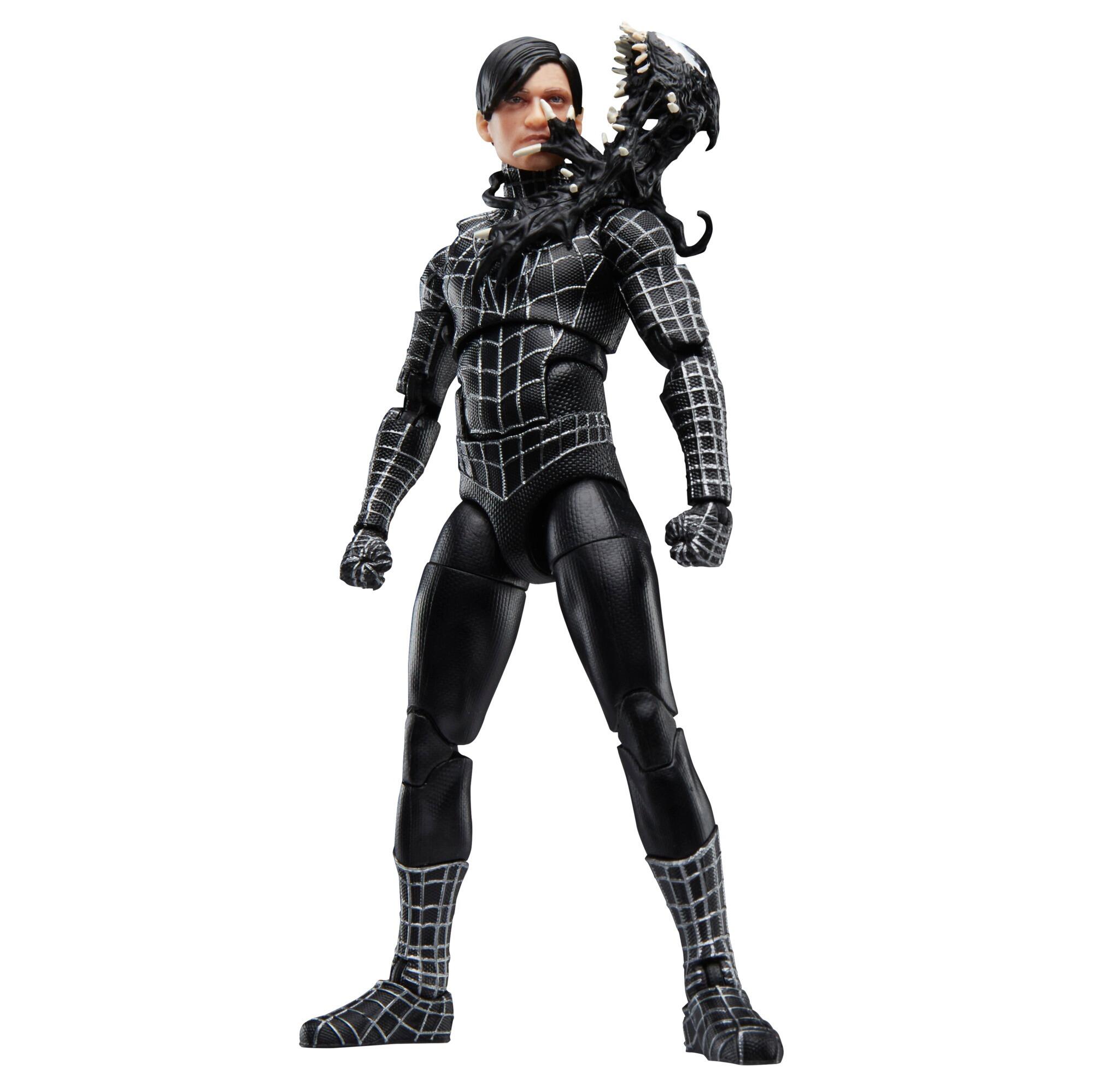 Marvel Legends Spider-Man 6-inch Scale Action Figure - Black Suit ...