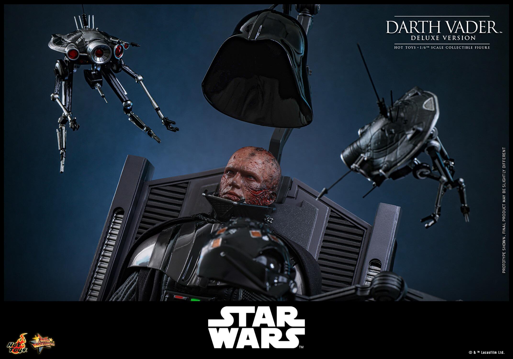 *PRE-ORDER Darth Vader Deluxe - Star Wars Episode III (ROTS) Hot Toys ...