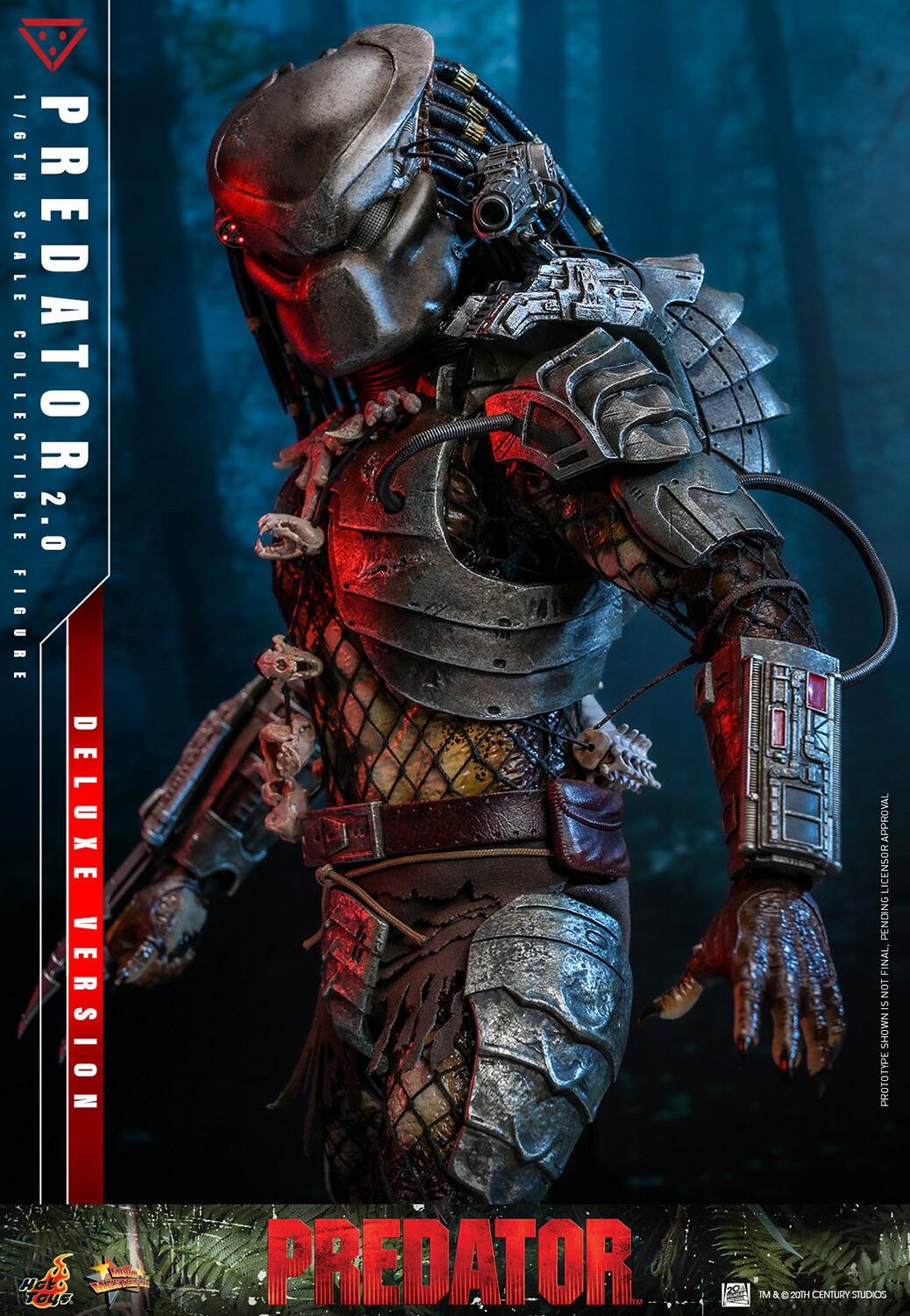 *PRE-ORDER Predator 2.0 Deluxe - Predator Hot Toys Collectibles 1/6 ...