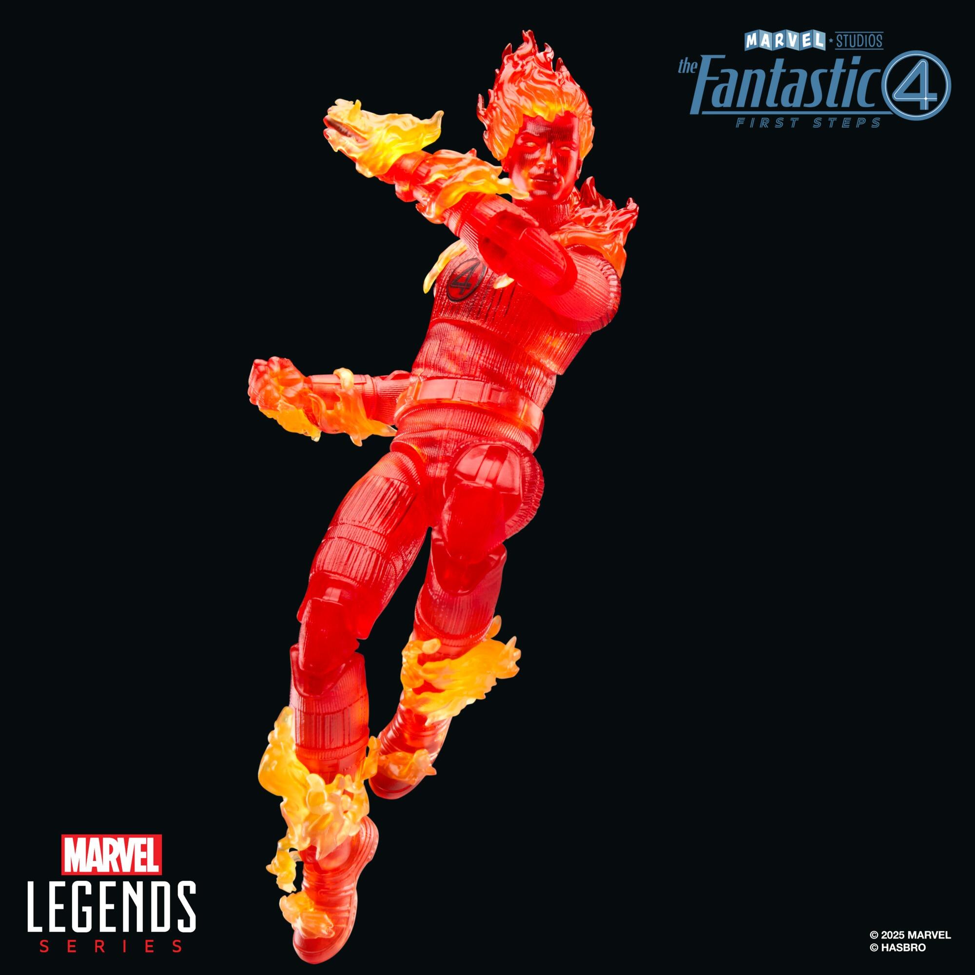 Marvel Legends The Fantastic 4 First Steps 6 Inch Action Figure - Human ...