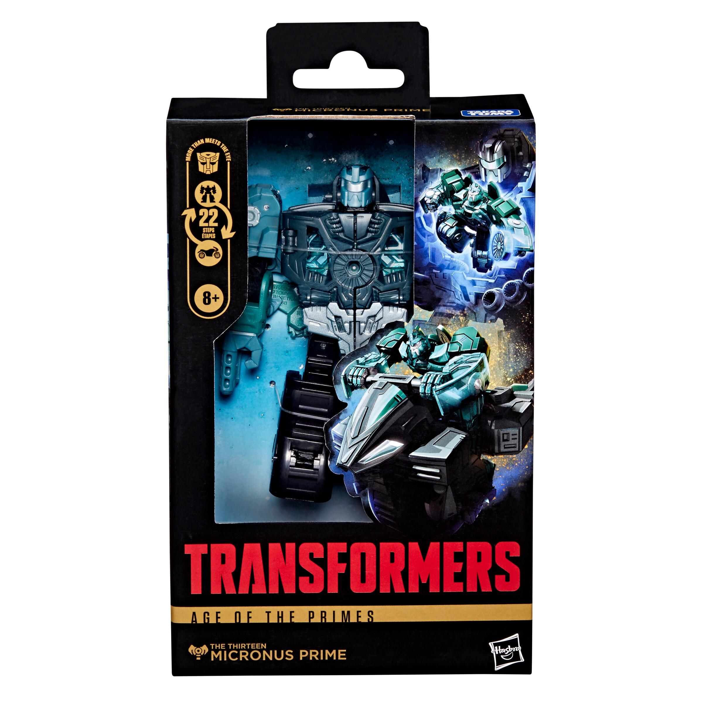 Transformers Age of The Primes Deluxe Class Action Figure - Micronus Prime