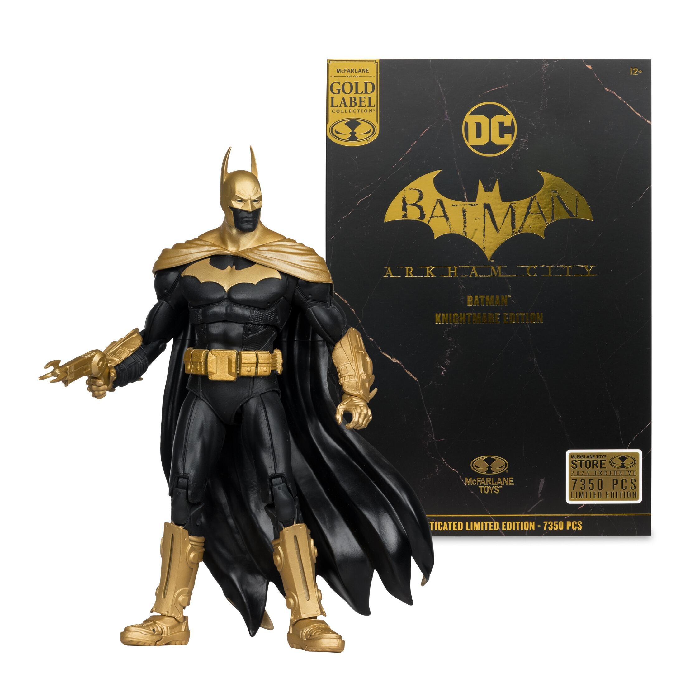 DC Multiverse 7 Inch Action Figure - Arkham City Batman (Knightmare ...