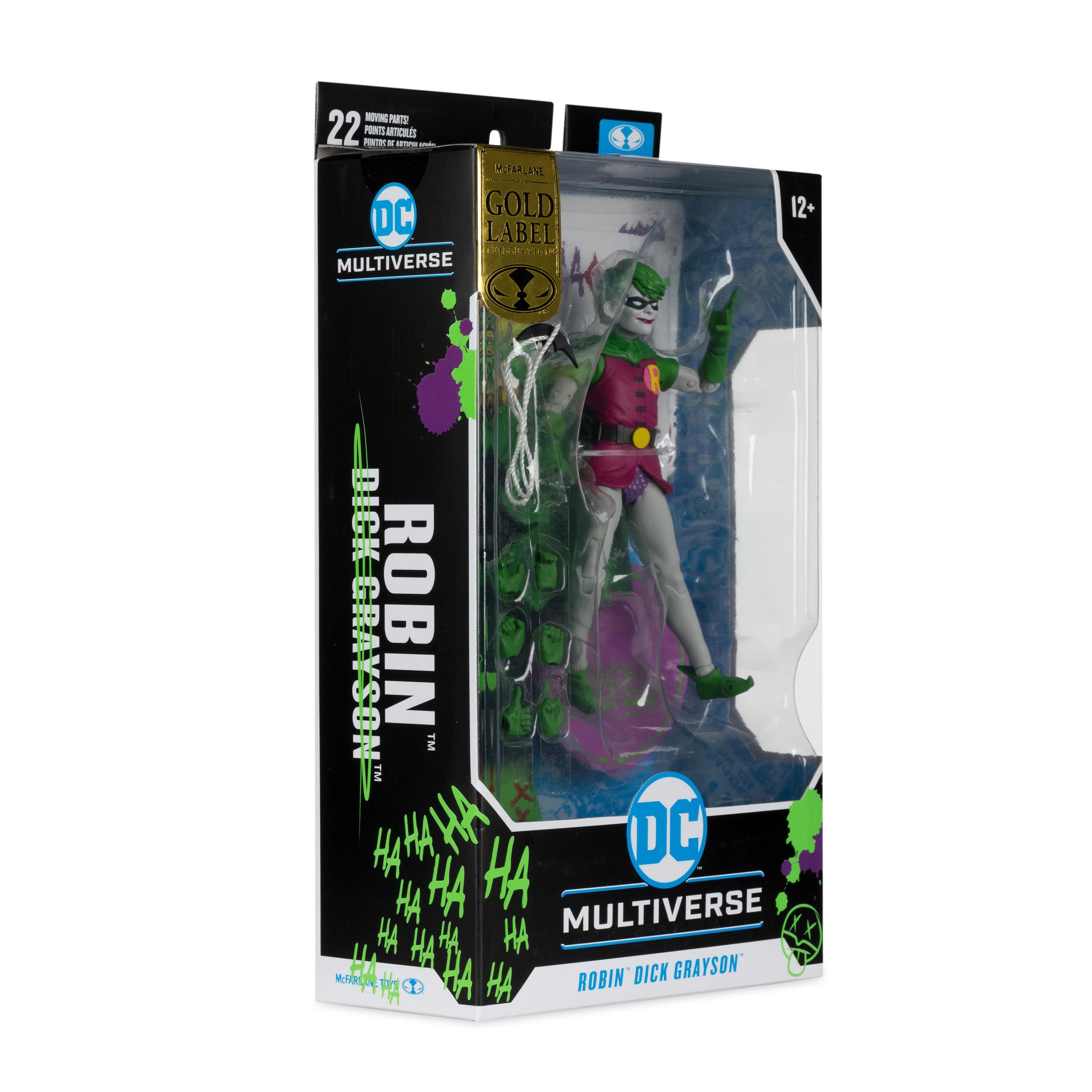 DC Multiverse 7 Inch Action Figure - Jokerised Robin (Dick Grayson ...