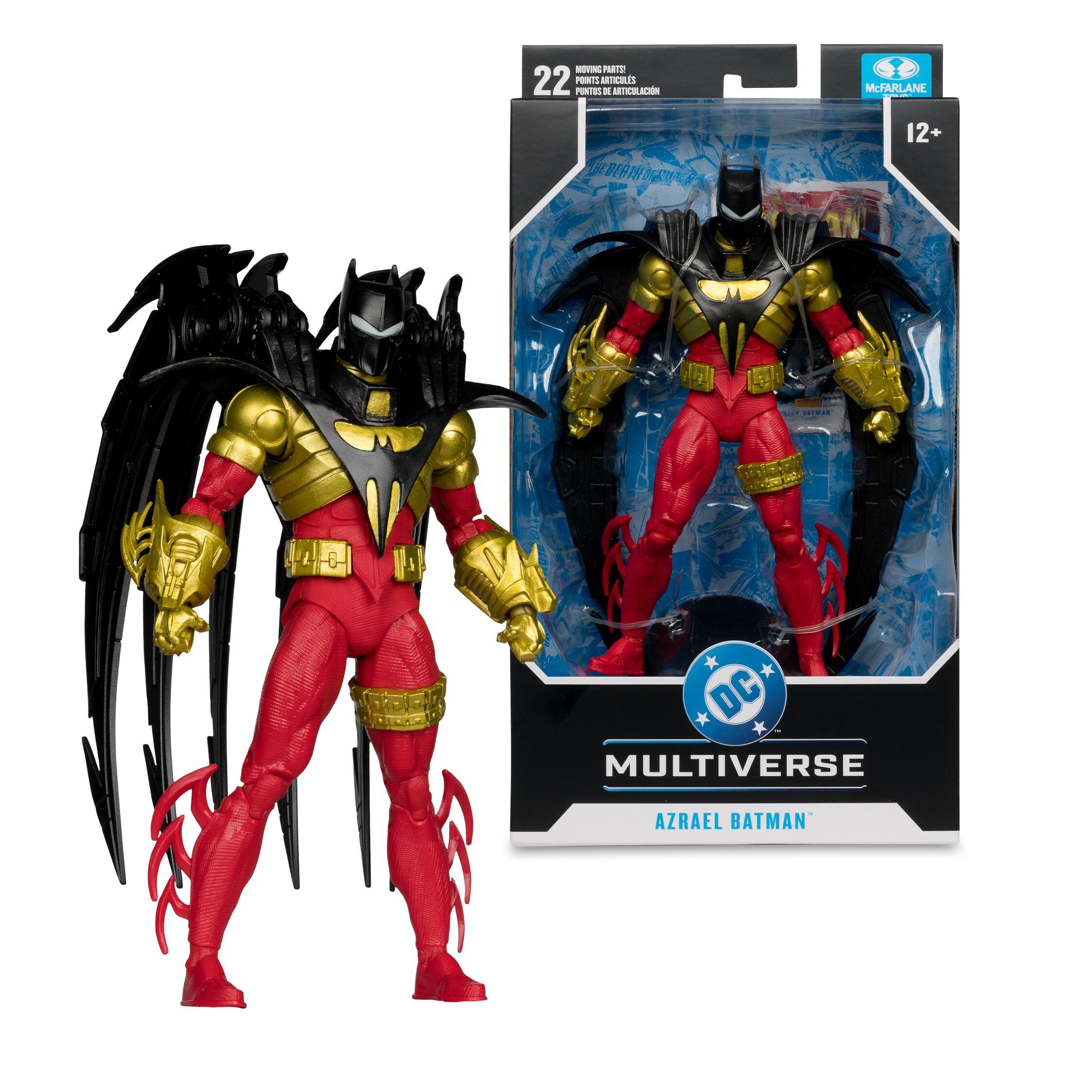 DC Multiverse 7 Inch Action Figure - Azrael Batman (Knightquest)