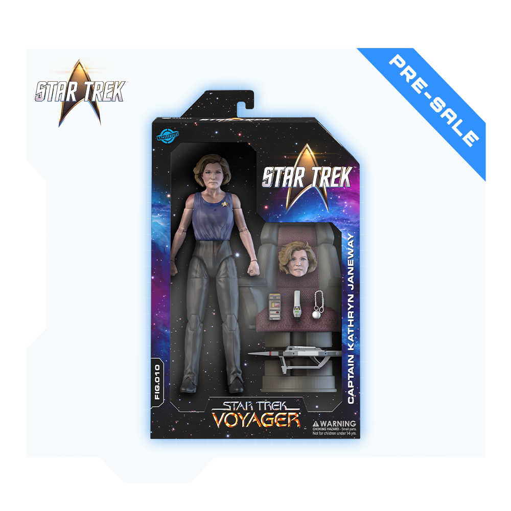 *PRE-ORDER Star Trek Action Figure Wave 2 - Captain Kathryn Janeway
