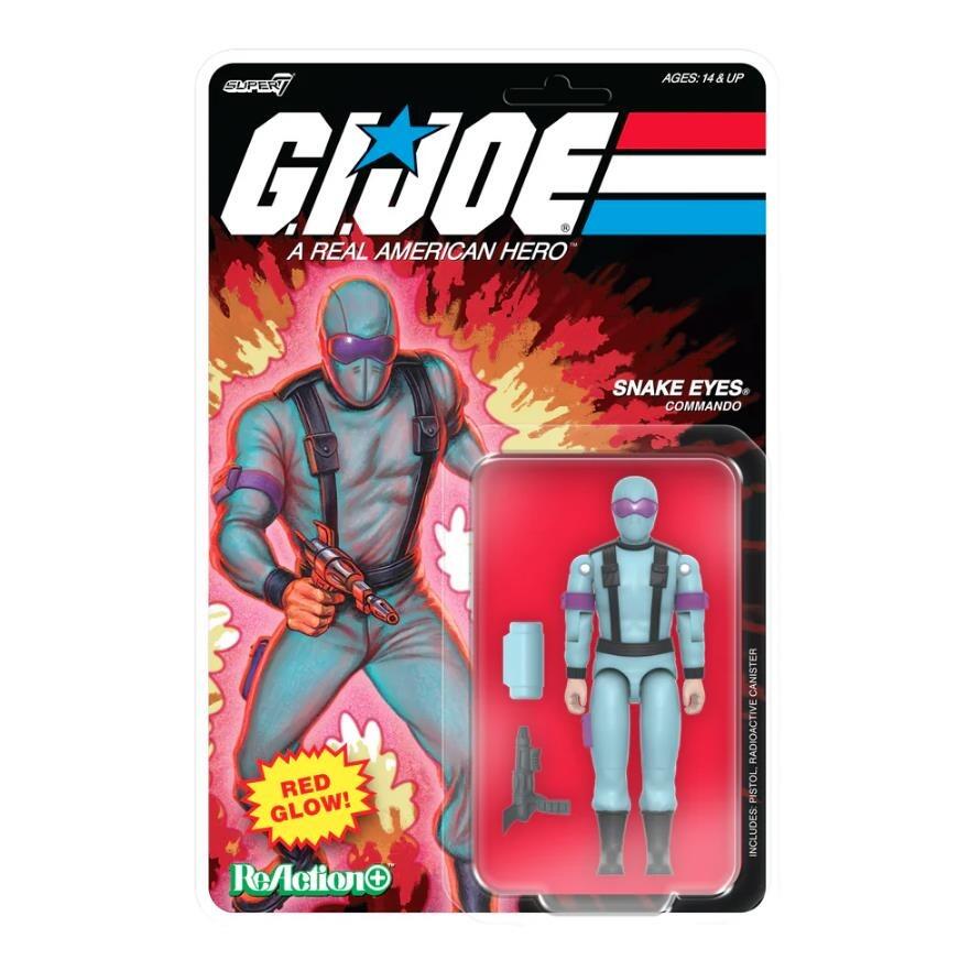 G.I. Joe ReAction+ Action figure Wave 6 - Snake Eyes (Crystal Poison ...