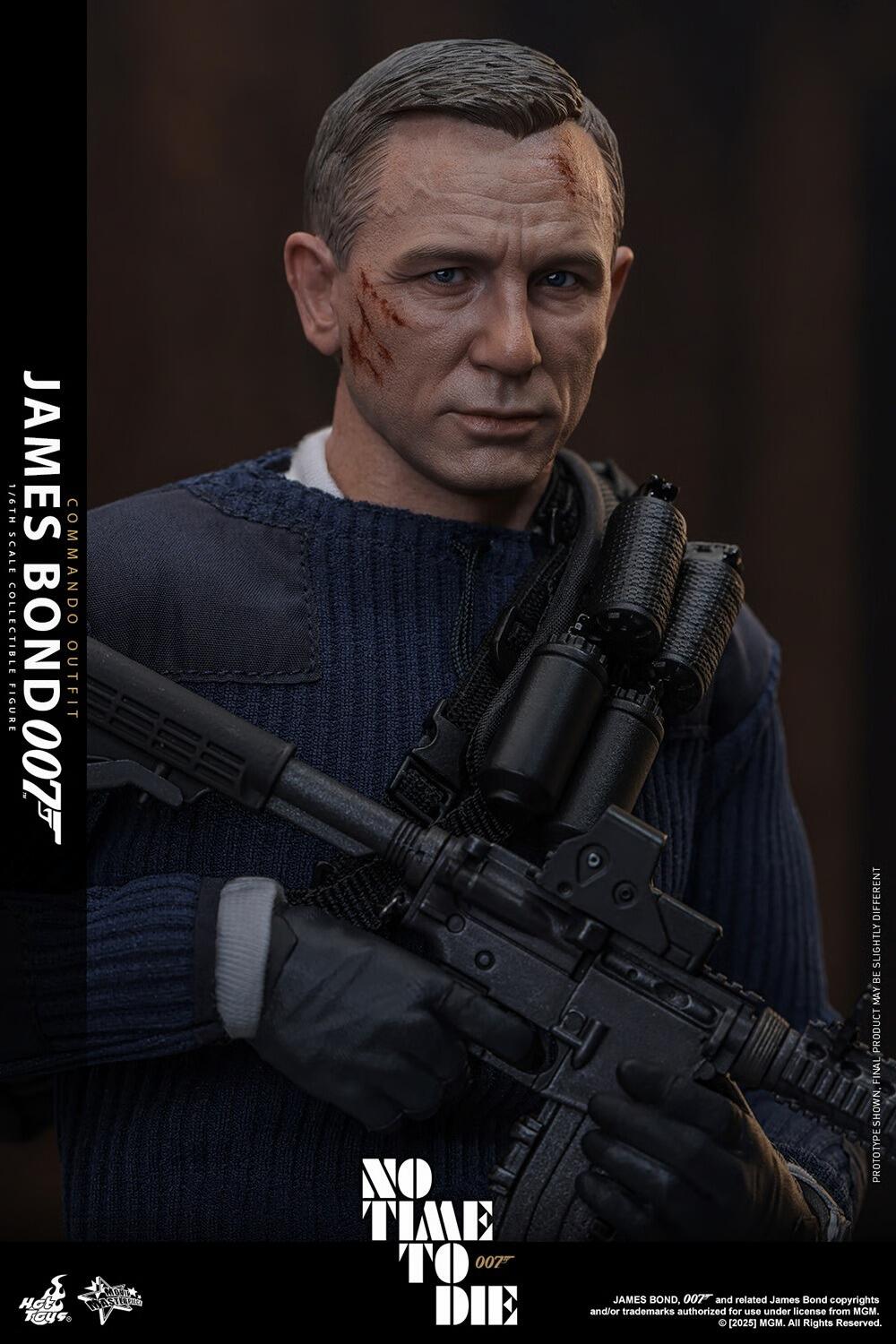 James Bond (Commando Outfit) - No Time To Die Hot Toys Collectibles 1/6 ...