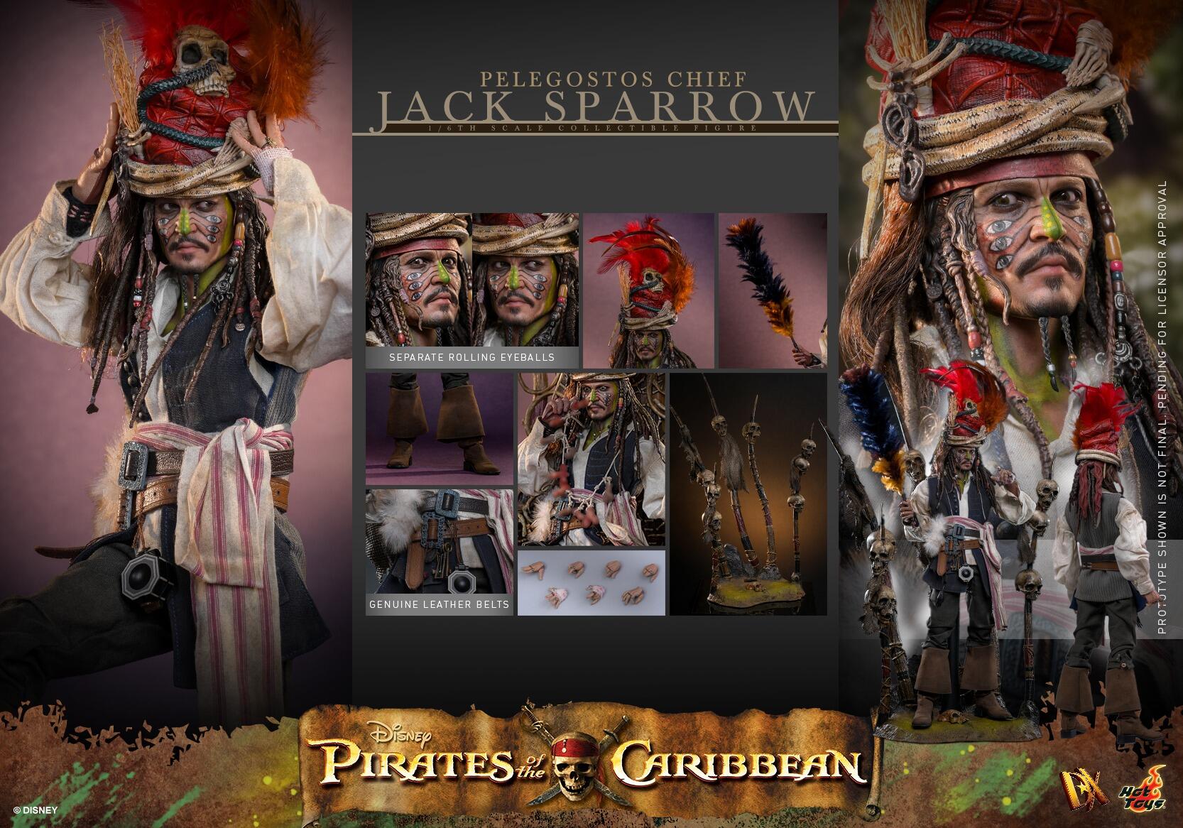 *PRE-ORDER Pelegostos Chief Jack Sparrow - Pirates of the Caribbean ...