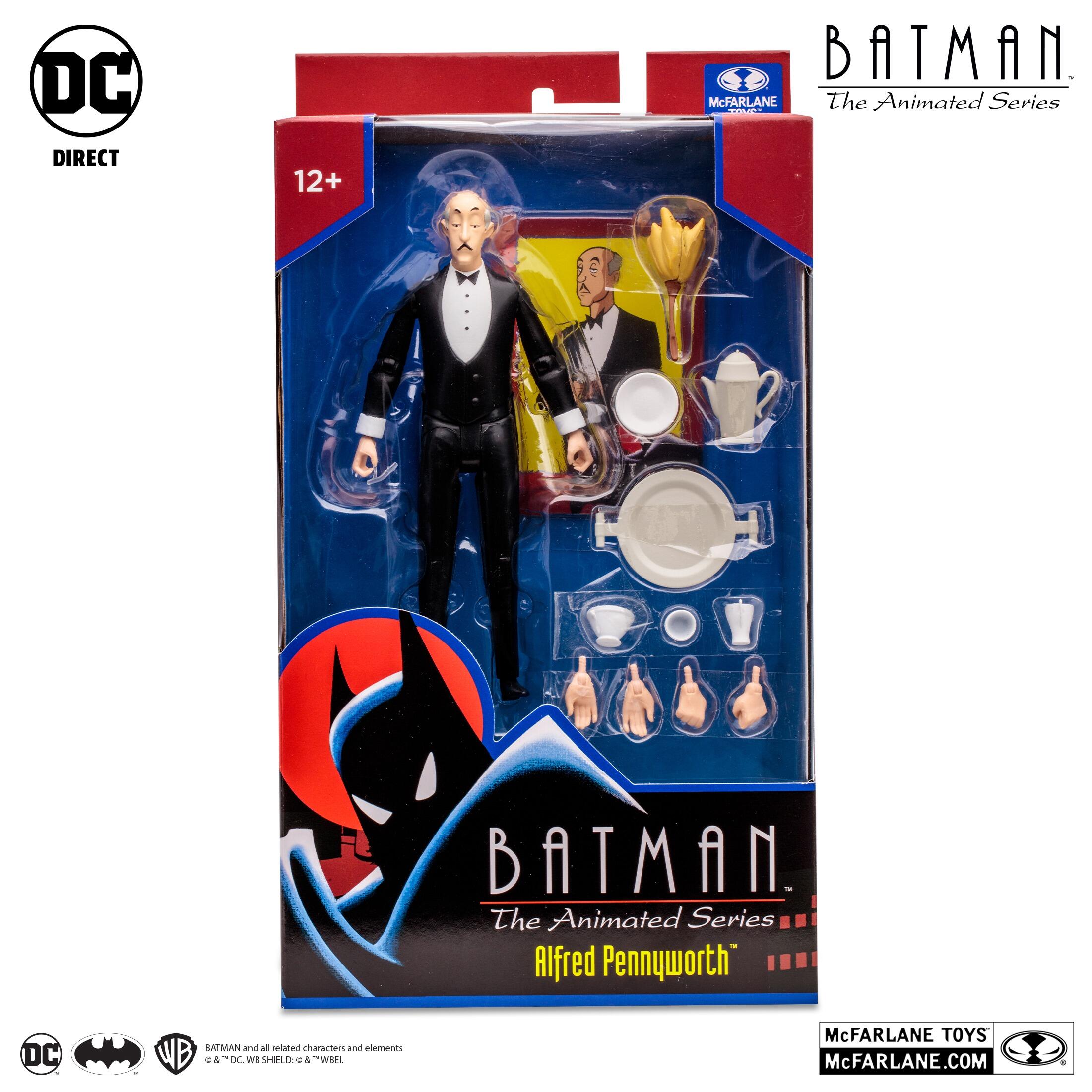 DC Direct: Batman The Animated Series 6 inch Action Figure - Alfred ...